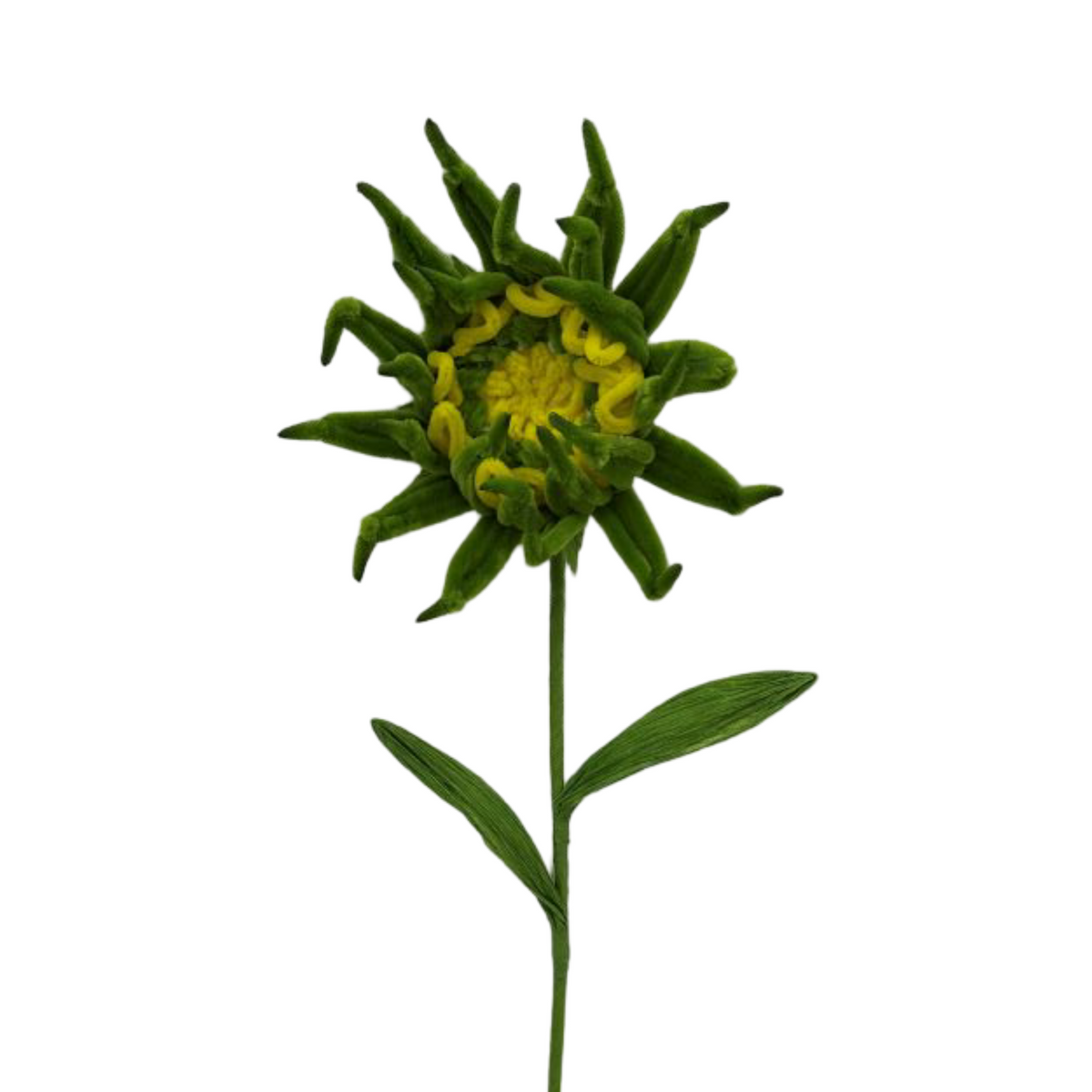 AC10534 SUNFLOWER BUD SPRAY D8x29.5in – Green Import Limited