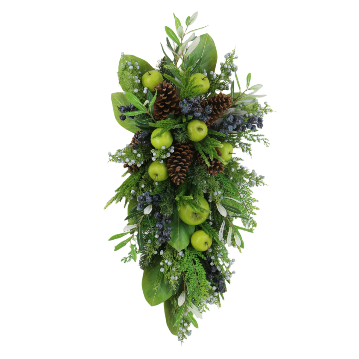 XM14185 MIXED PINE/APPLE/BERRY SWAG 32" – Green Import Limited
