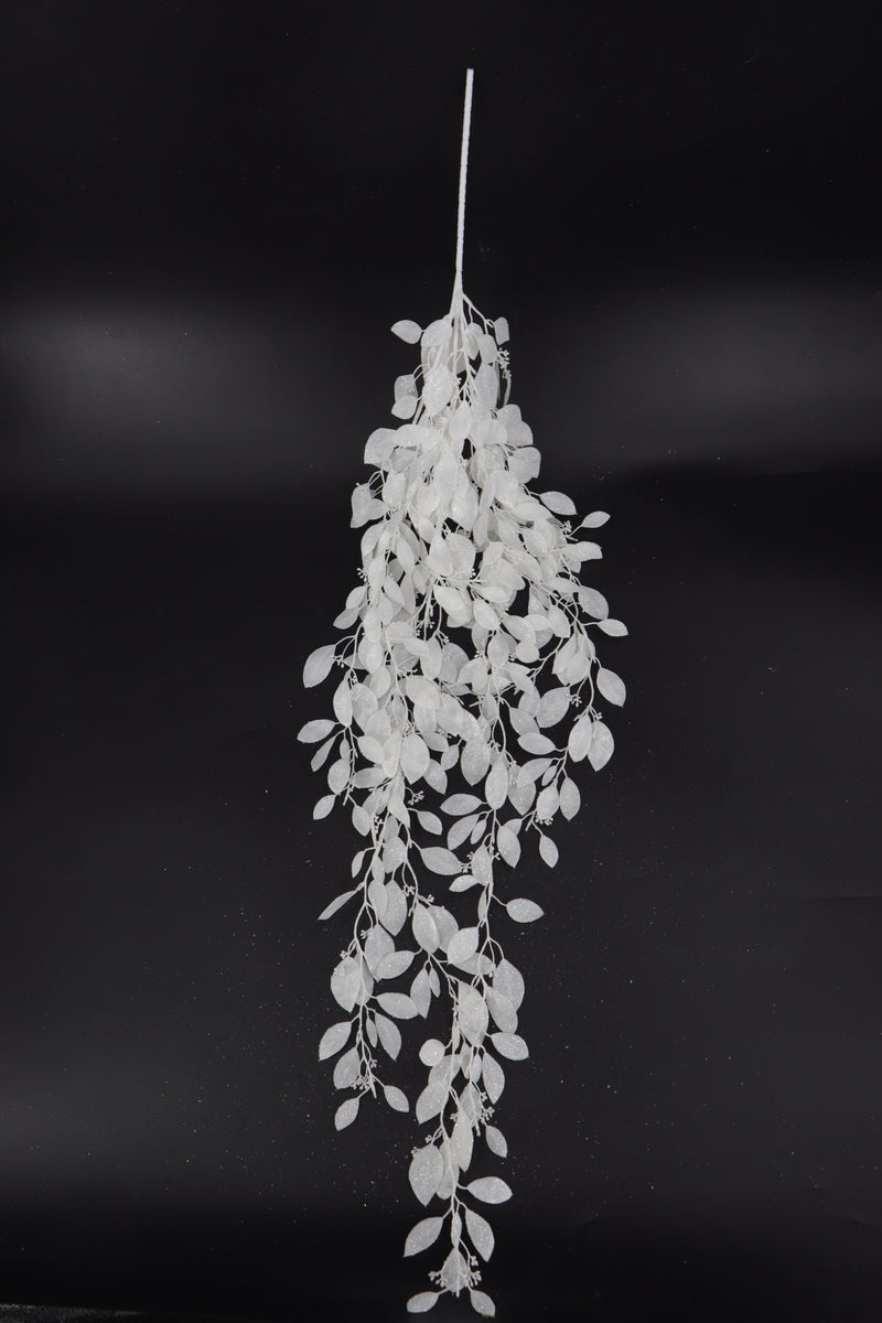 XM14309 GLITTERED SEEDED EUCALYPTUS SPRAY 50" – Green Import Limited